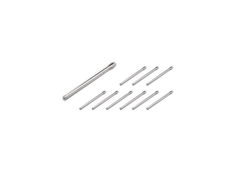 10 pcs splint assortment 15mm diameter 0,8 mm for metal bands