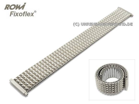 Watch strap Fixoflex S expansion strap telescopic ends Rw-ZB383327 18 ...