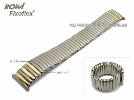 Watch strap Fixoflex S expansion strap Rw-ZB382933 22mm titanium dual ...