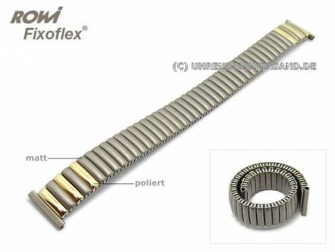Watch strap Fixoflex S expansion strap Rw-ZB382934 16mm titanium dual ...