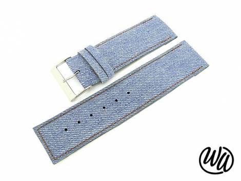 Watch band 30mm blue, denim