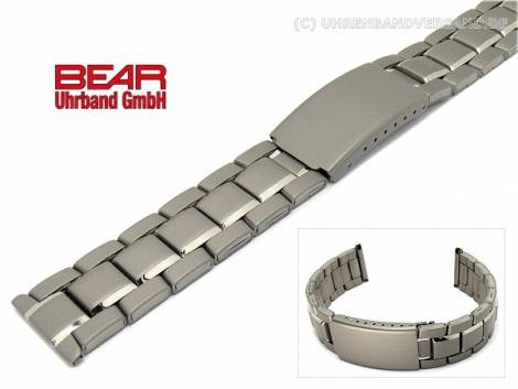Titanium Watch Band 20mm matt sporty design from BEAR