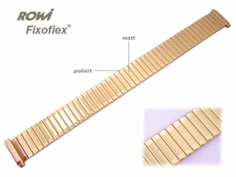 Watch band Fixoflex S expansion band 14-17mm golden ROWI