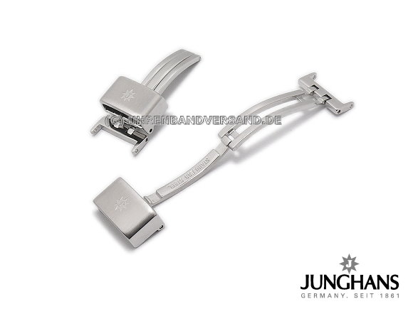 Replacement flip clasp JUNGHANS 010/4103 14mm stainless steel partly ...