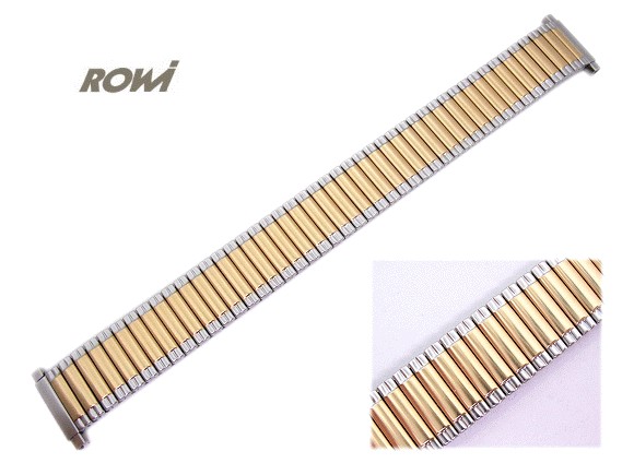 Watch strap Fixoflex S expansion strap Rw-ZB384021 16-20mm stainless ...